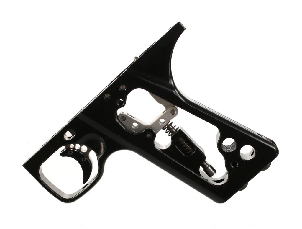 SHOCKTECH GUNFIGHTER 1.5 AUTOCOCKER FRAME BLACK PAINTBALL – MASTERSCONI