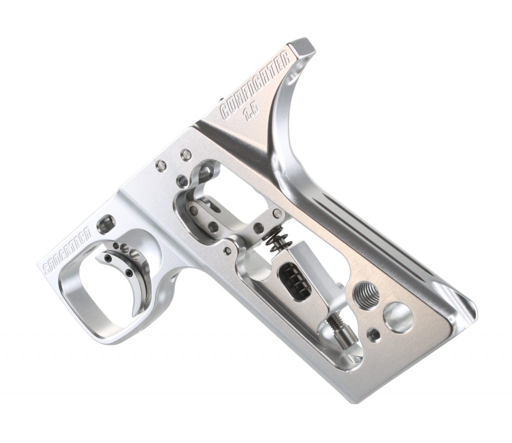 SHOCKTECH GUNFIGHTER 1.5 AUTOCOCKER FRAME CLEAR PAINTBALL – MASTERSCONI