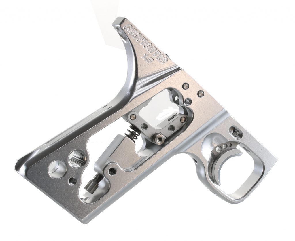 SHOCKTECH GUNFIGHTER 1.5 AUTOCOCKER FRAME CLEAR PAINTBALL – MASTERSCONI